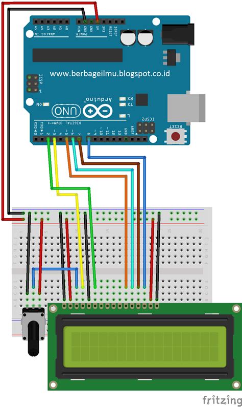 Membuat Jam Digital Dengan LCD Dan RTC DS1302 Di Arduino Berbage Ilmu