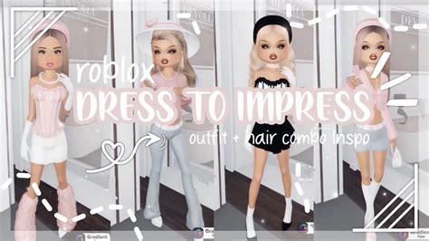 ROBLOX DRESS TO IMPRESS OUTFIT HAIR COMBOS IDEAS ETERNXITY YouTube