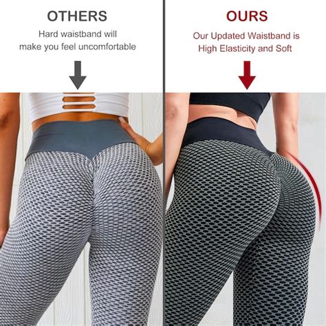 Tik Tok Leggings Women Workout Tights Plus Size Sports High Etsy