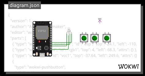 button wokwi esp32 stm32 arduino simulator