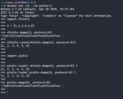 python s pickle remote code execution payload template · github