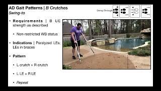 Assistive Devices Gait Patterns Swing To U0026 Swing Doovi
