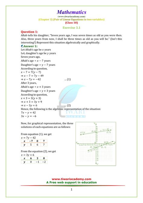 Ncert Solutions For Class 10 Maths Chapter 9 Vidyakul Bank2home