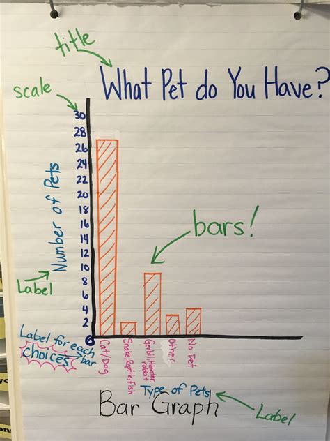 Co Created Bar Graph Anchor Chart Grade 3 Graphing Anchor Chart Bar