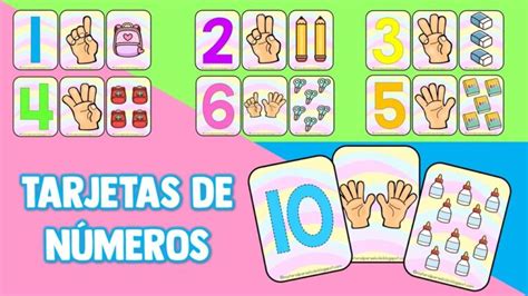 Tarjetas de aprendizaje para los números Una forma eficiente y
