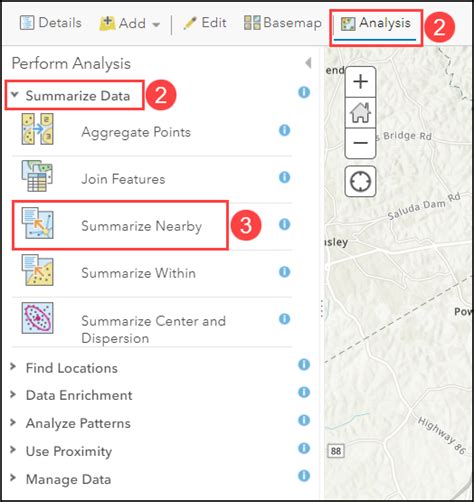 How To Find Nearby Features Within Driving Distance In ArcGIS Online