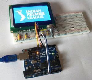 Interfacing Graphical LCD ST7920 With Arduino Duino