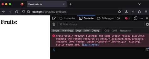 spring boot cors support dot net tutorials