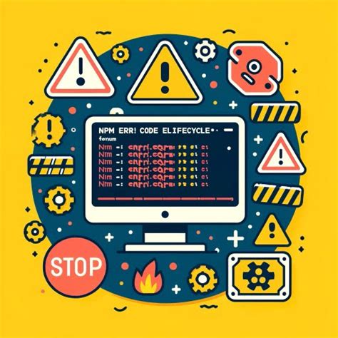 Fixed Help Solving Error Npm Err Code Elifecycle