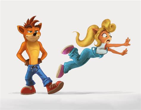 Crash Trips Coco By Deannart On Deviantart Crash Bandicoot Characters Crash Bandicoot Bandicoot