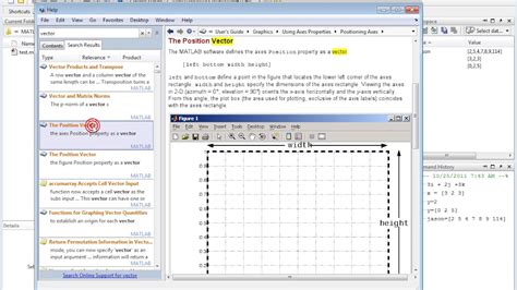 ax matlab essential skills sect 23 inputting vectors and extracting components youtube