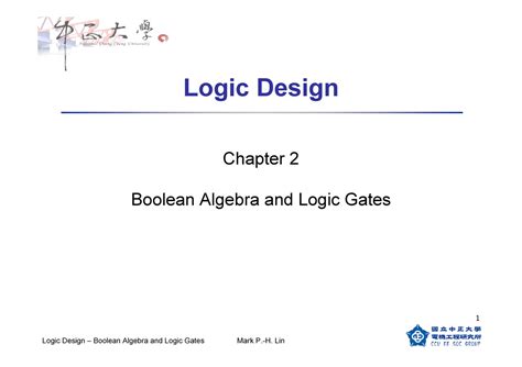 chapter 2 boolean algebra 1 logic design chapter 2 boolean algebra and logic gates 2 boolean