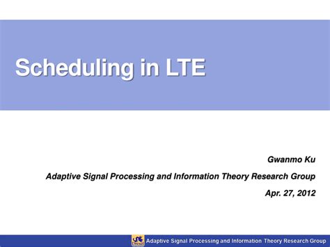pdf scheduling in lte