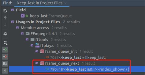 framequeue队列源码分析—ffplay c源码分析 · ffmpeg原理