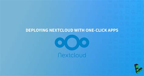 deploy nextcloud through the linode marketplace linode docs