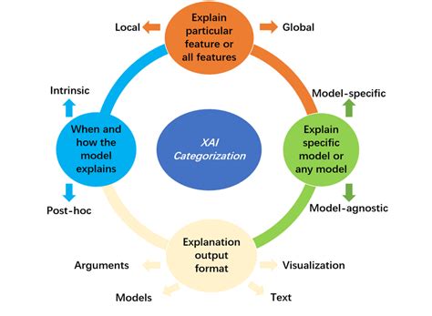 an overview diagram showing the categorization of xai in different aspects download
