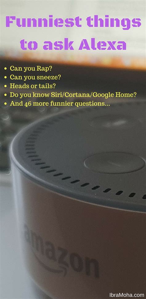 50 Funny Things To Ask Alexa Funny Questions Alexa Skills This Or That Questions