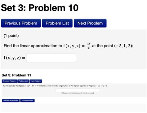 solved find the linear approximation to f x y z zxy at the