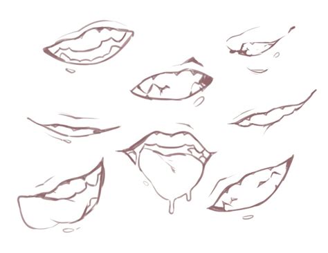 Lip Biting Reference Either Of Two Fleshy Structures That Surround The Opening Of The