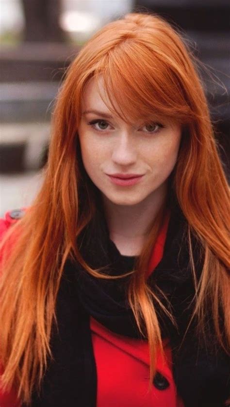 Pin De Calvert Walker En Red Haired Pelirrojas Peinados Mujer Pelirroja