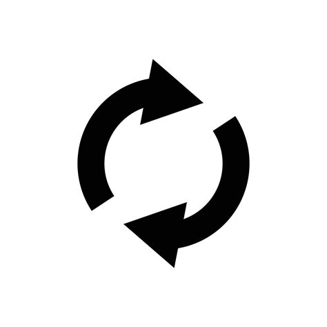 Circular Arrow Circle Arrow Icon Rotation Restart Design Template