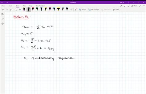 solved consider the following sequences defined by a recurrence relation use a calculator
