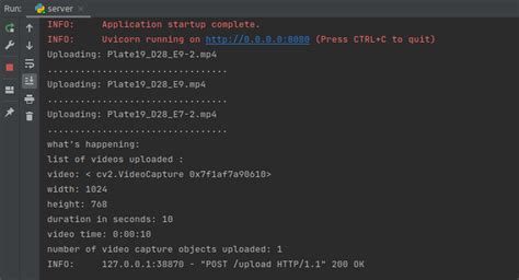 How To Upload List Of Videos In Fastapi Using Javascriptreactjs And Process Them With Opencv