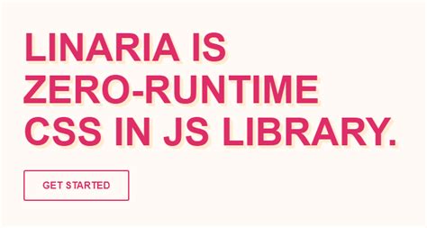 zero runtime css in js library for react linaria reactscript