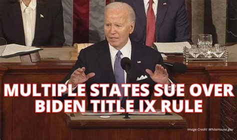 Multiple States Sue Over Biden Title IX Rule Tennessee Conservative