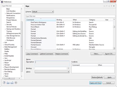 eclipse shortcuts java online tutorials library list