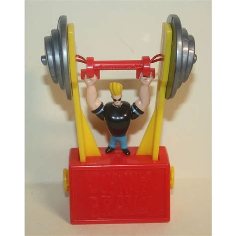 1999 Wendys Cartoon Network Johnny Bravo Weight Lifting Johnny On Ebid United States 100483343