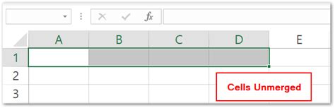 merge and unmerge cells using vba in excel excel unlocked