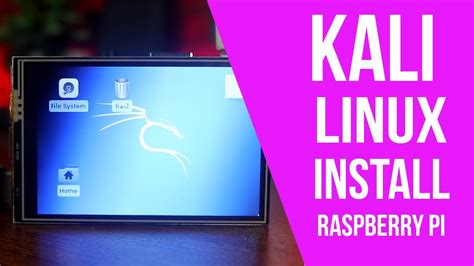 How To Setup Kali Linux On Raspberry Pi With Touch Screen Display