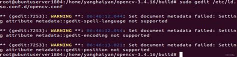ubuntu18 04 下图像处理开源软件库opencv3 4 16的安装及使用 ubnutu18 04 安装opencv3 4 16 csdn博客