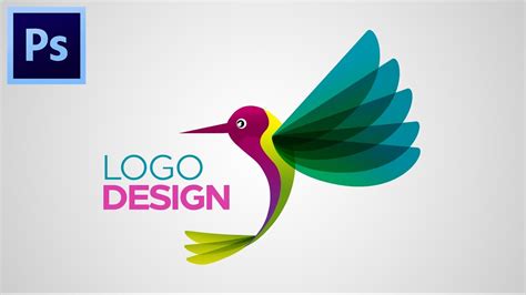 TUTORIAL HOW TO MAKE LOGO DESIGN Adobe Photoshop CC YouTube