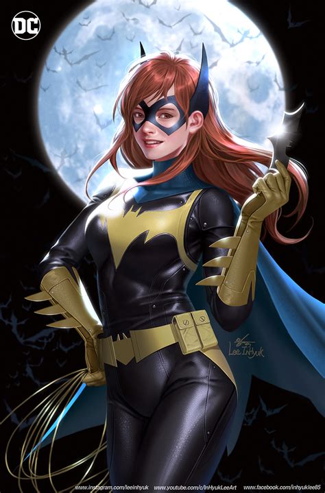 Batgirl And Barbara Gordon Dc Comics And 1 More Drawn By In Hyuk Lee