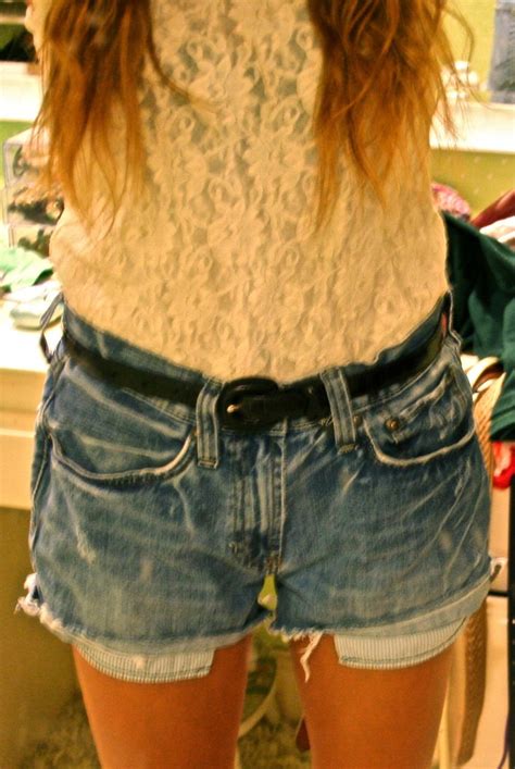 Daisy Dukes Jeans Diy Jeans Refashion Diy Jeans Refashion