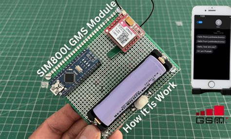 Sim800l Gsm Module Arduino Tutorial