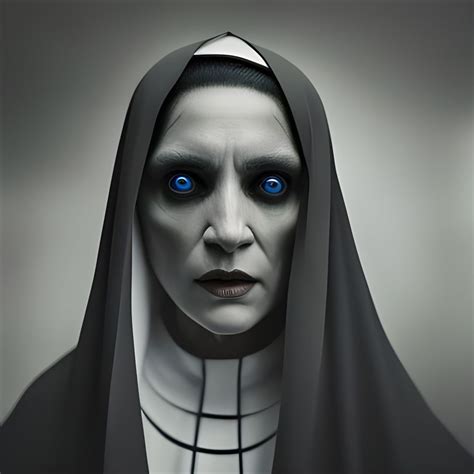 Scary Nun Ai Generated Artwork Nightcafe Creator