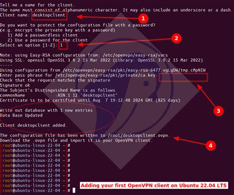 ubuntu 22 04 lts set up openvpn server in 5 minutes nixcraft