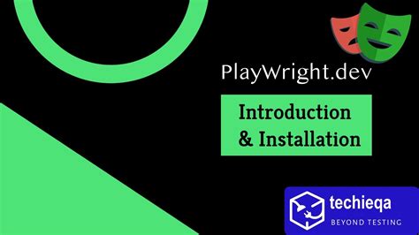 playwright introduction and installation playwright dev youtube