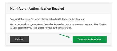 Create Use Multi Factor Authentication MFA Koordinates Help Support