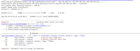 TypeError Delimiter Must Be String Not NoneType Issue 2 Amrrs