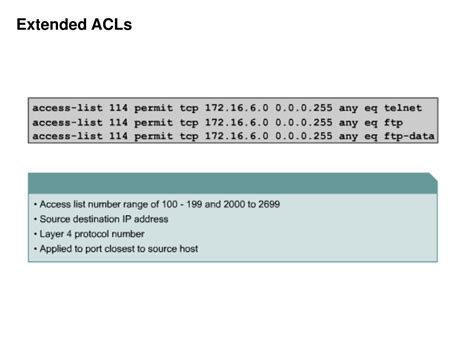 PPT CCNA 2 V3 1 Module 11 Access Control Lists ACLs PowerPoint