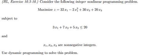 solved hl exercise 10 3 10 consider the following