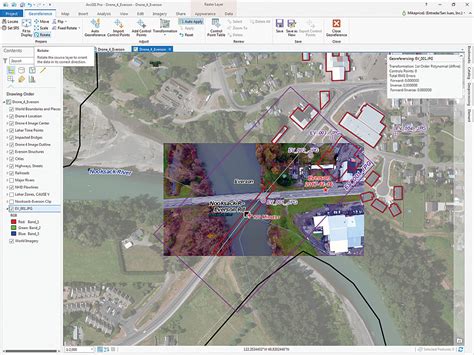 Georeferencing Drone Captured Imagery ArcUser