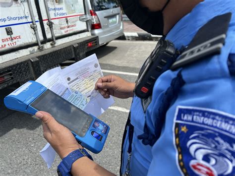 PIA LTO 12 Rolls Out Use Of Automated Handheld Device To Issue Tickets