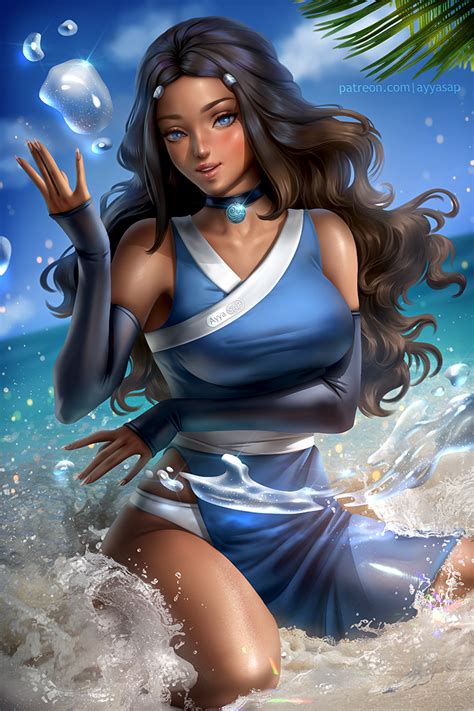 Safebooru 1girl Avatar The Last Airbender Avatar Series Ayya Saparniyazova Black Gloves
