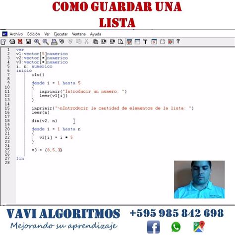 aprendiendo a programar parte 7 ¿como guardar una lista en sl todos pueden aprender a
