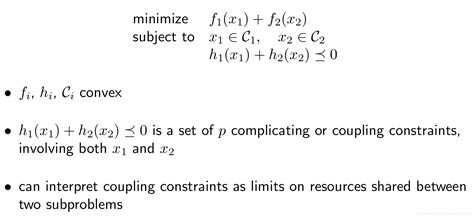 lagrangian decomposition dual decomposition csdn博客